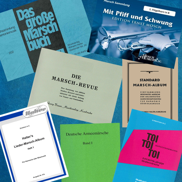 Marsch-Sammelhefte