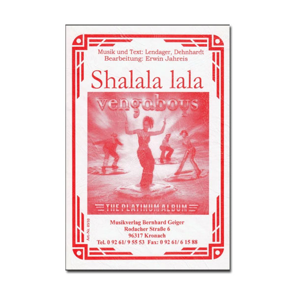 Shalala Lala - Vengaboys, 44,90