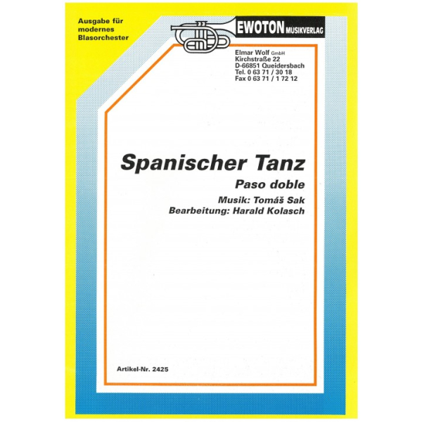 Spanischer Tanz, 56,00