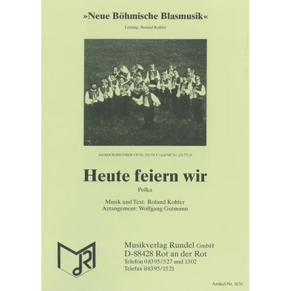 Heute feiern wir, 38,50