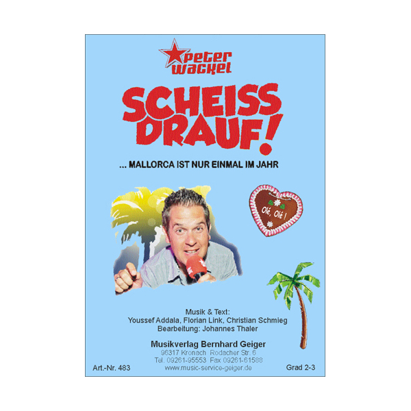 Scheiß drauf! - Peter Wackel, 7,99